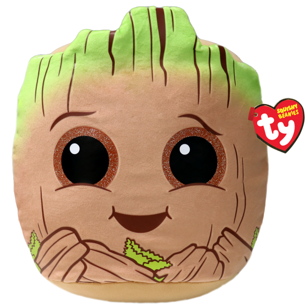 Marvel Groot 10" Squish-A-Boos – Hugs & Love