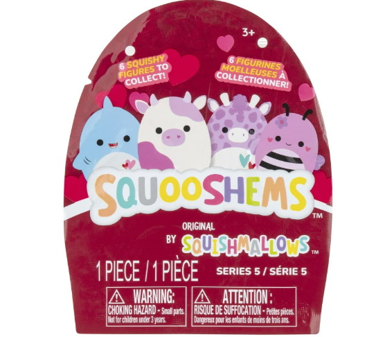 Squishmallows: Sqooshems Series 5 - 2.5" Figure (Blind Box) – Hugs & Love