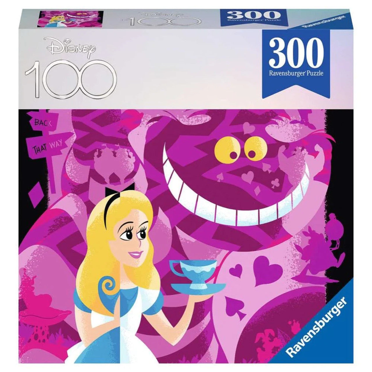 Ravensburger - 300 Piece - Disney 100th Anniversary Alice – Hugs & Love