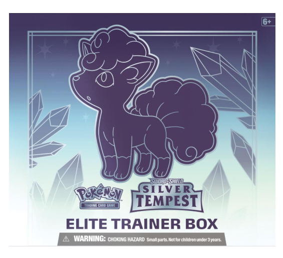 POKÉMON TCG Sword and Shield 12- Silver Tempest Elite Trainer Box ...